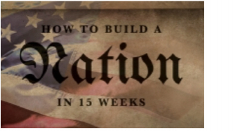 How to Build a Nation in 15 Weeks